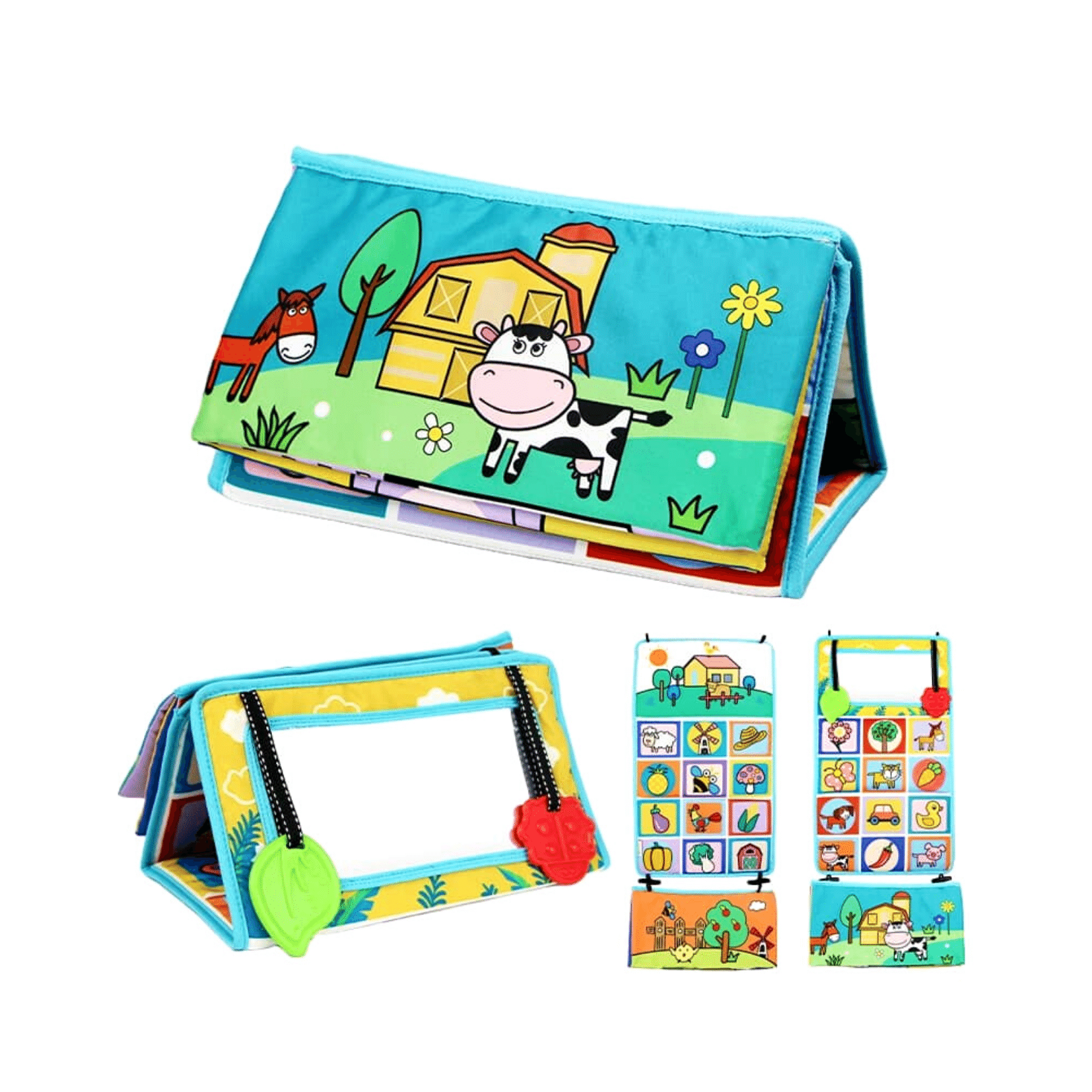Sit & See Tummy Time Floor Mirror – Sensory Joy
