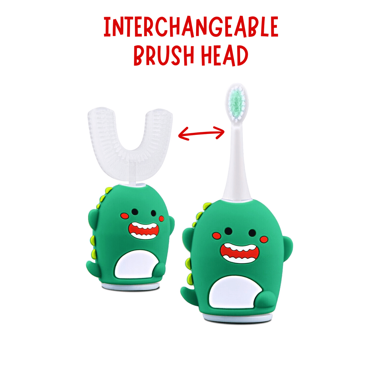 HappyBrush™ Ultrasonic U-Brush & Toothbrush Bundle – Sensory Joy