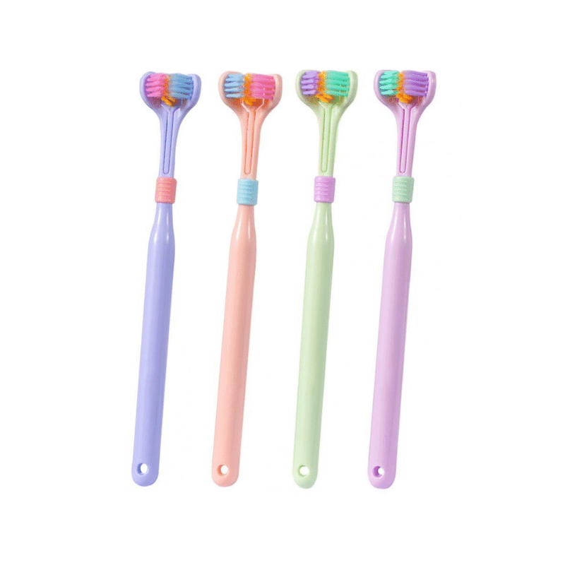 Trio™ 3-Sided Toothbrush – Sensory Joy