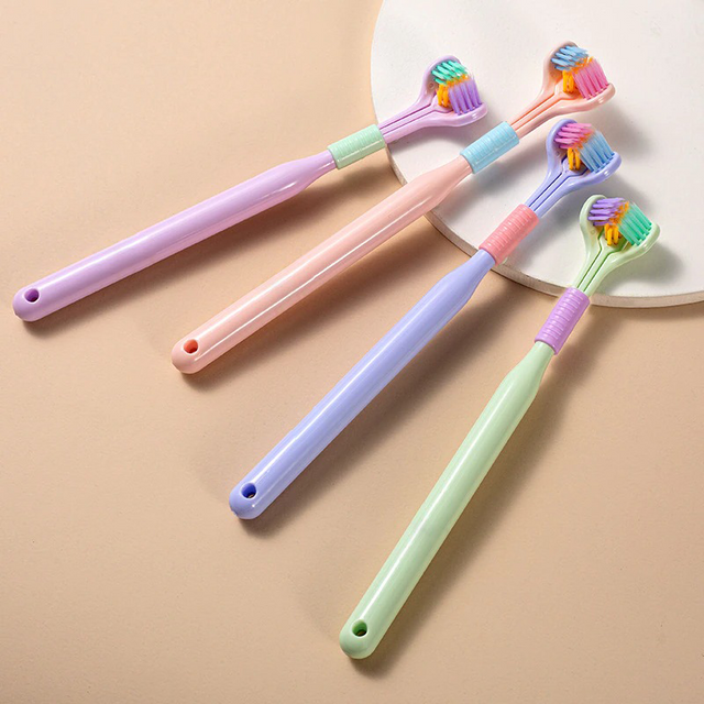 Trio™ 3-Sided Toothbrush – Sensory Joy